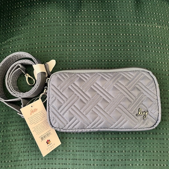 lug | Bags | Lug Coupe Xl Crossbody Bag Blue Moon Nwt | Poshmark